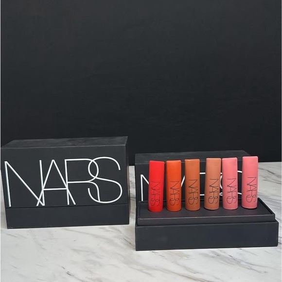 NARS | Makeup | Nars Air Matte Lipstick Set Red Orange Brown Pink ...